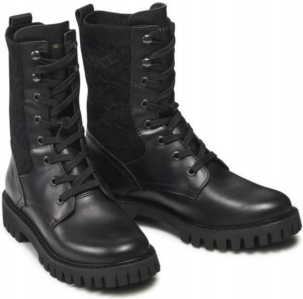 Tommy Hilfiger Czarne Skórzane Botki Hally 7C (38) - Ceny i opinie ...