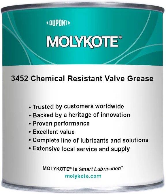 Molykote 3452 Chemical Resistant Valve Grease 1Kg - Opinie i ceny na ...