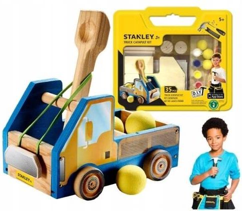 Samochód katapulta Stanley Jr drewniany D.I.Y - Ceny i opinie - Ceneo.pl