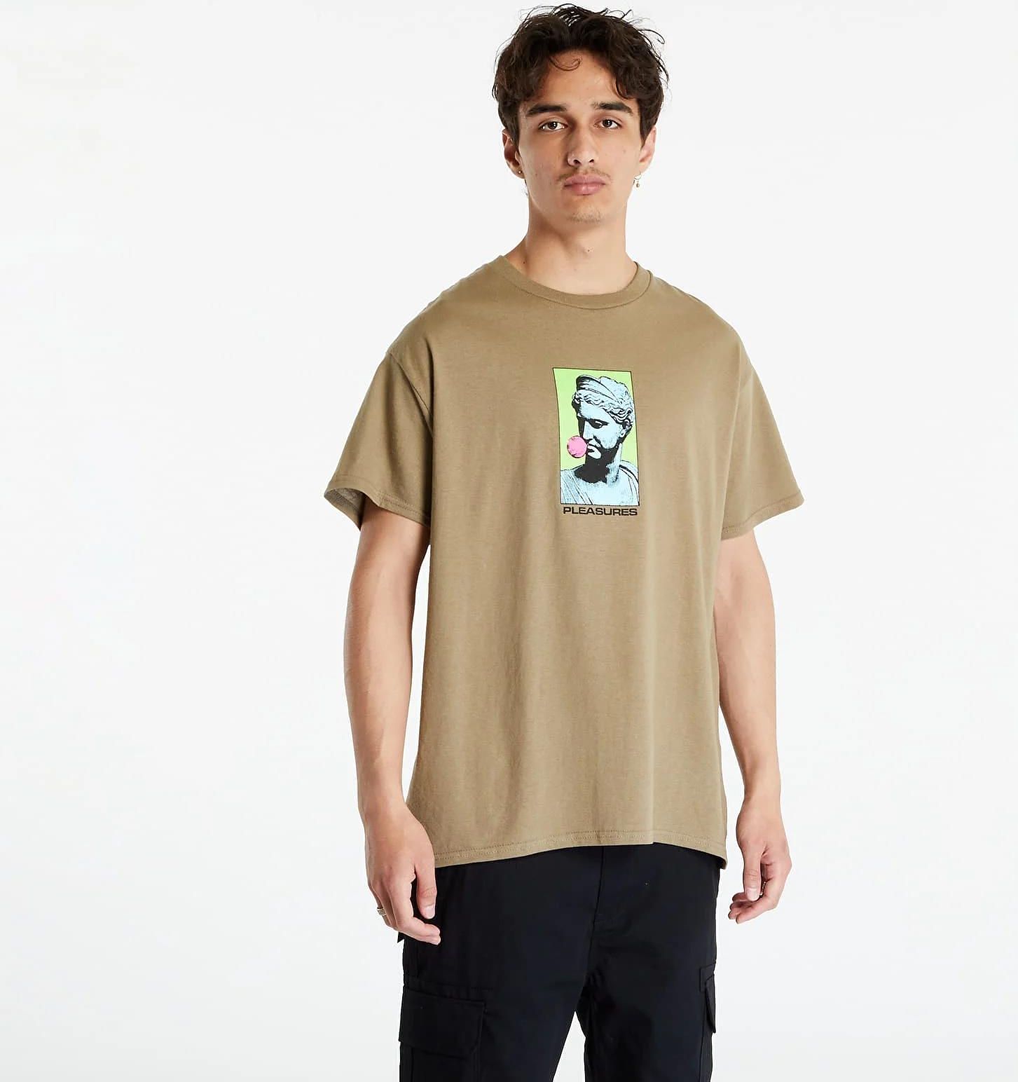 PLEASURES Blow T-Shirt Prairie Dust - Ceny i opinie - Ceneo.pl