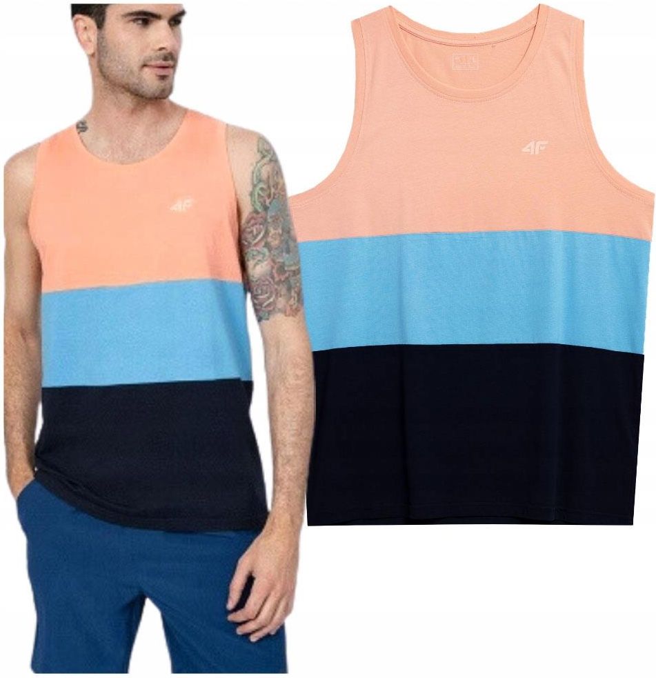 4F T-shirt Koszulka Męska Bezrękawnik Rozmiar S - Ceny i opinie - Ceneo.pl