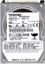 Dysk twardy Toshiba 40GB Ultra-ATA/100, 2,5cala (MK4026GAX) - Opinie i ...