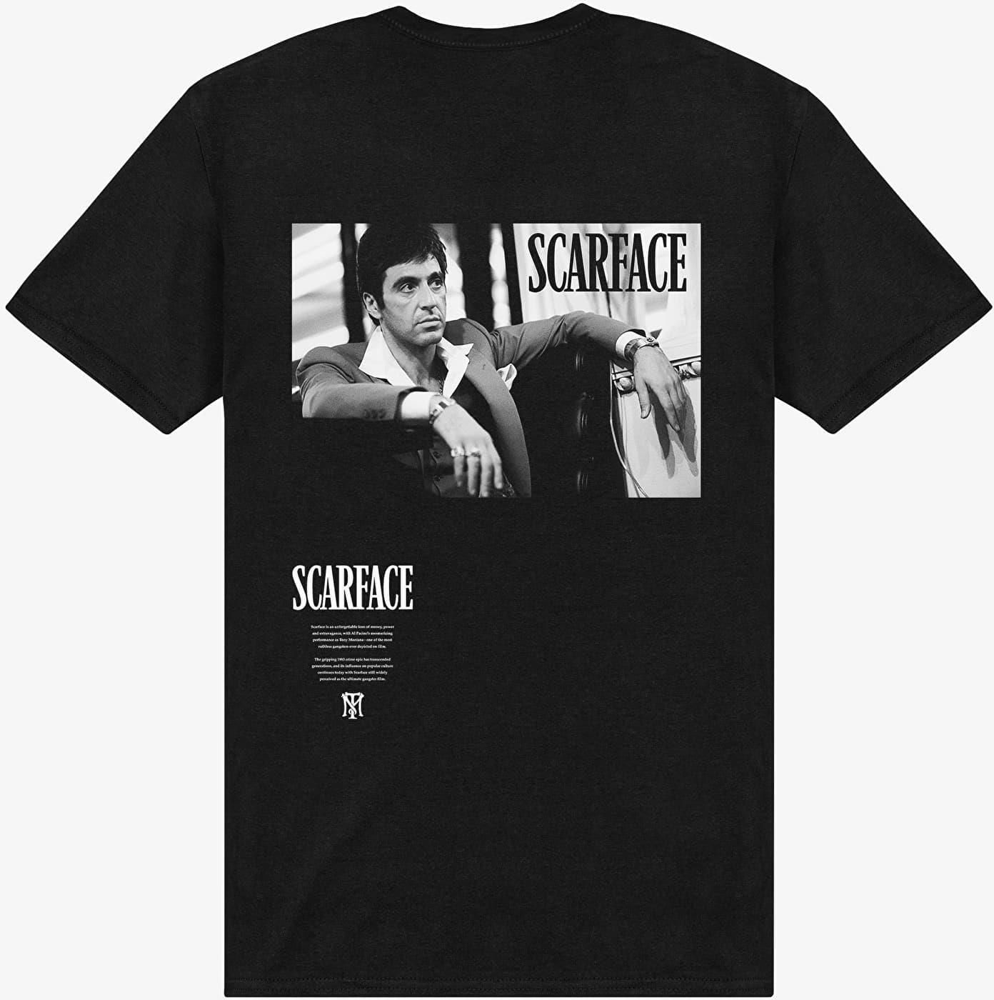 Queens Scarface - Scarface Black and White Photo Unisex T-Shirt Black ...