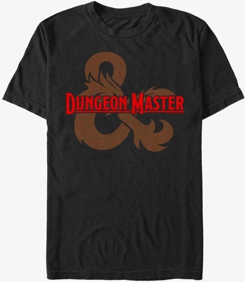 Queens Dungeons & Dragons - Dungeon Master Emblem Unisex T-Shirt Black ...