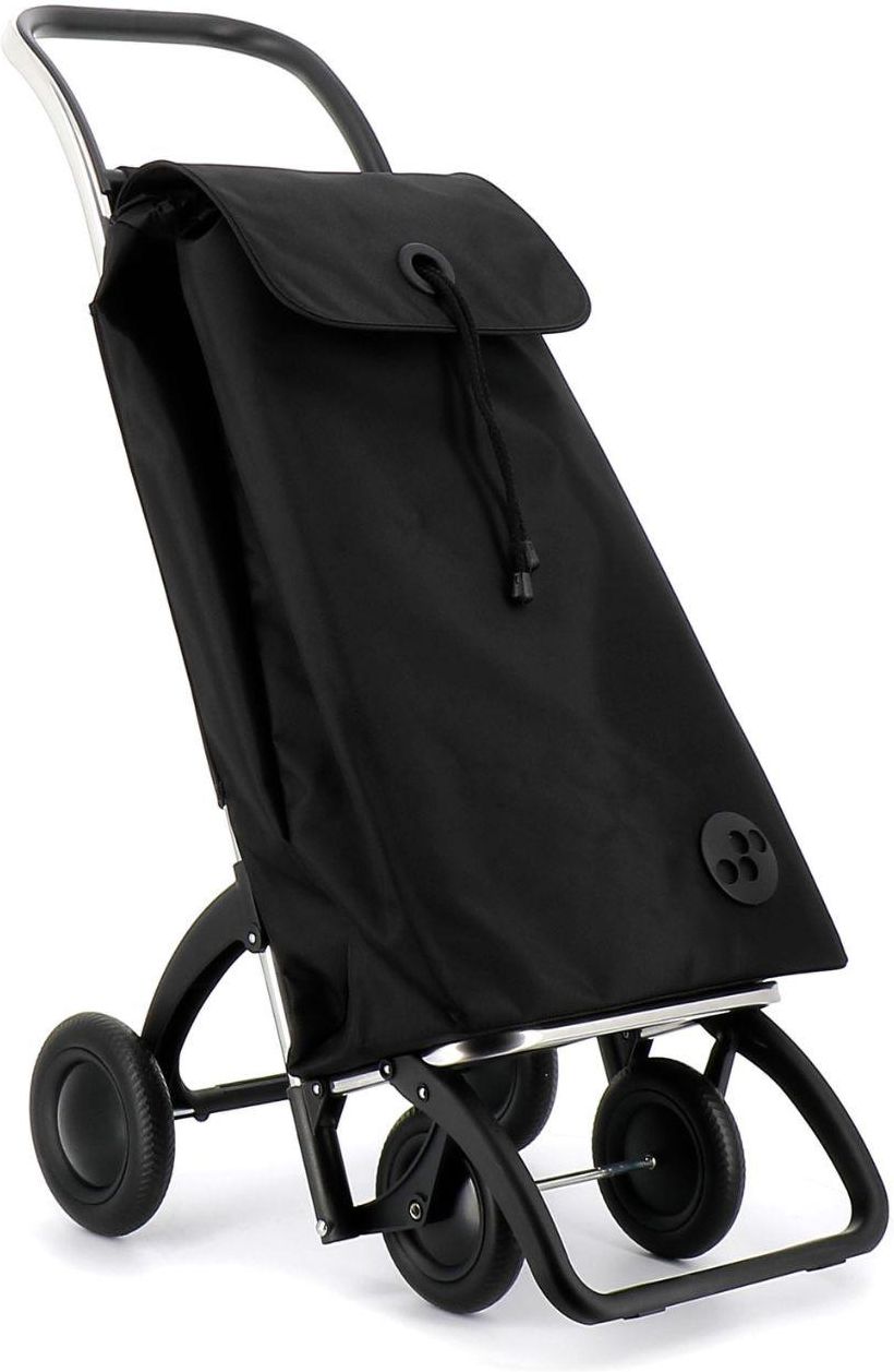 Wózek na zakupy z 4 kołami Rolser I-Bag MF 4x4 - black - Ceny i opinie ...