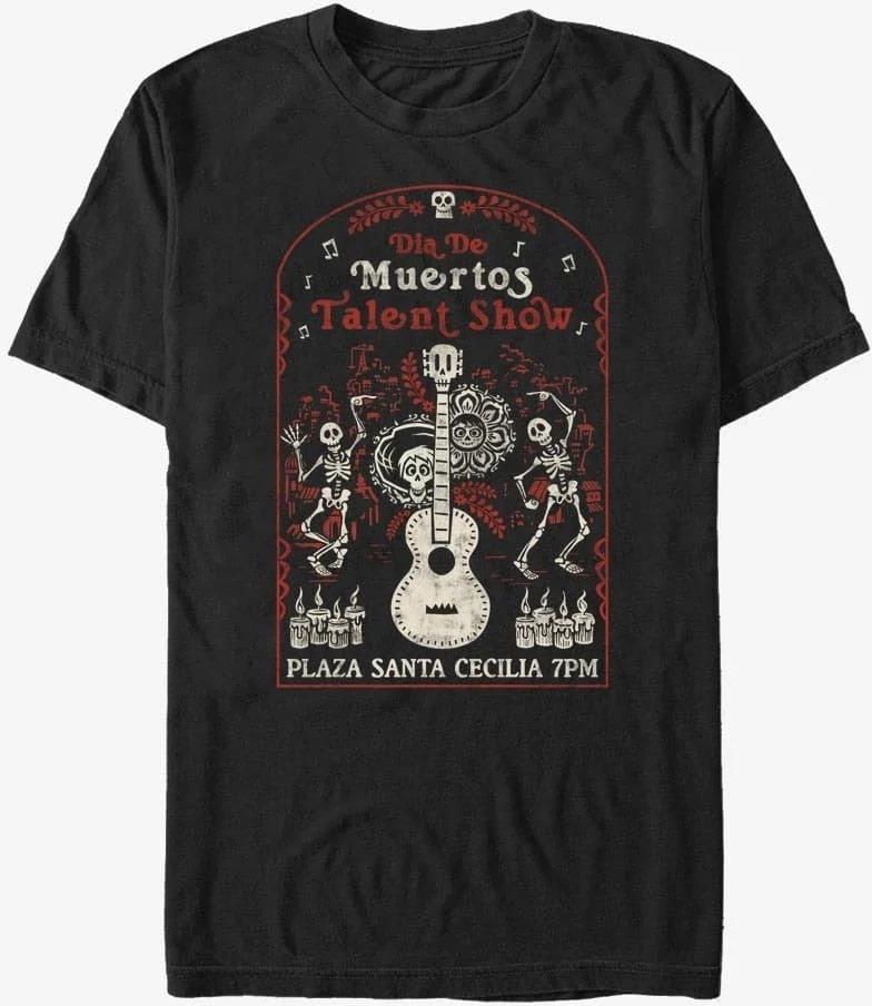 Queens Pixar Coco - Talent Show Unisex T-Shirt Black - Ceny i opinie ...
