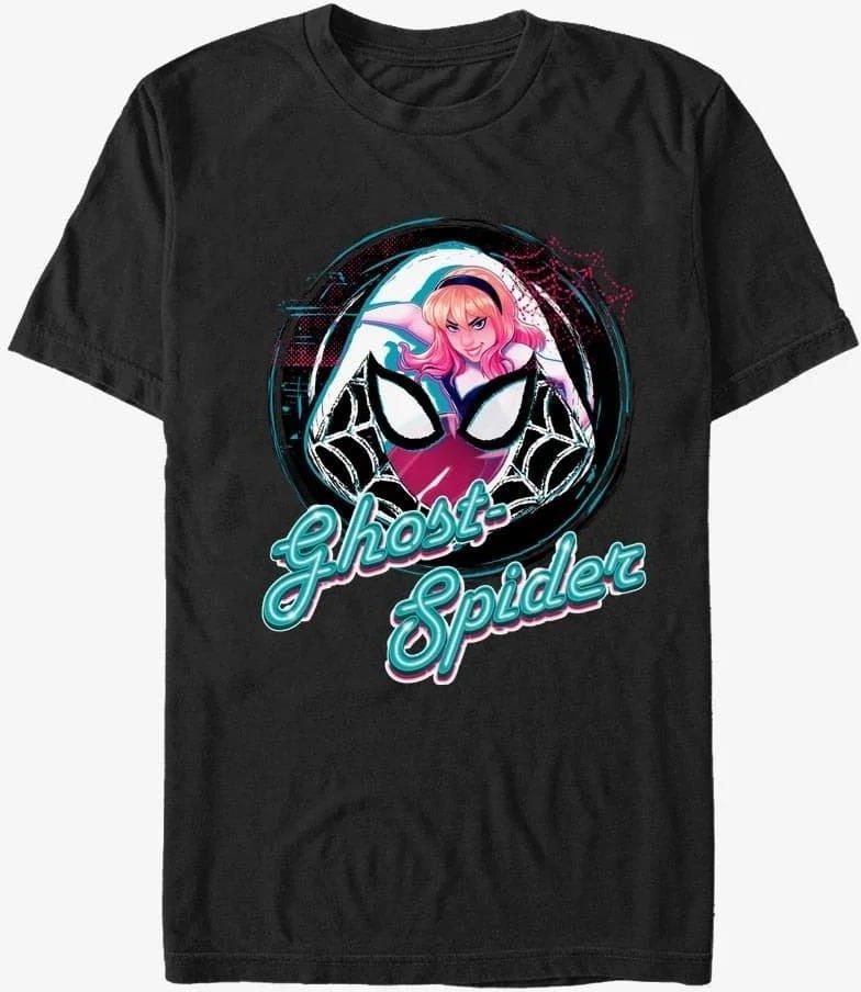 Queens Marvel - Ghost Spider Icon Unisex T-Shirt Black - Ceny i opinie ...