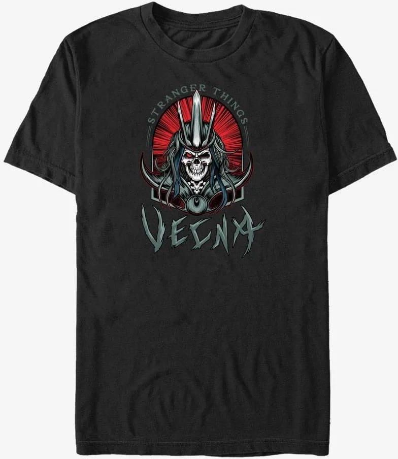 Queens Netflix Stranger Things - Vecna Tombstone Badge Unisex T-Shirt ...