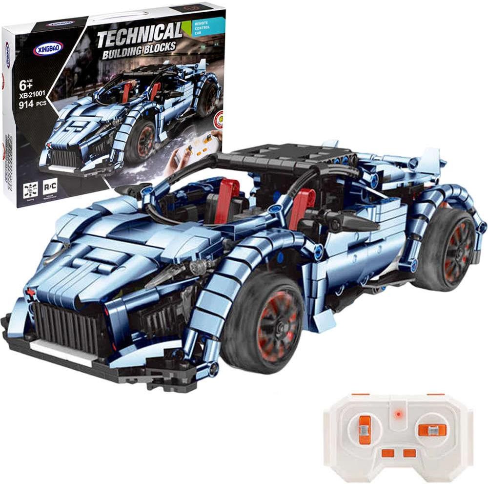 Xingbao Klocki Technic Sterowane Niebieskie Lamborghini 914El. - ceny i opinie - Ceneo.pl