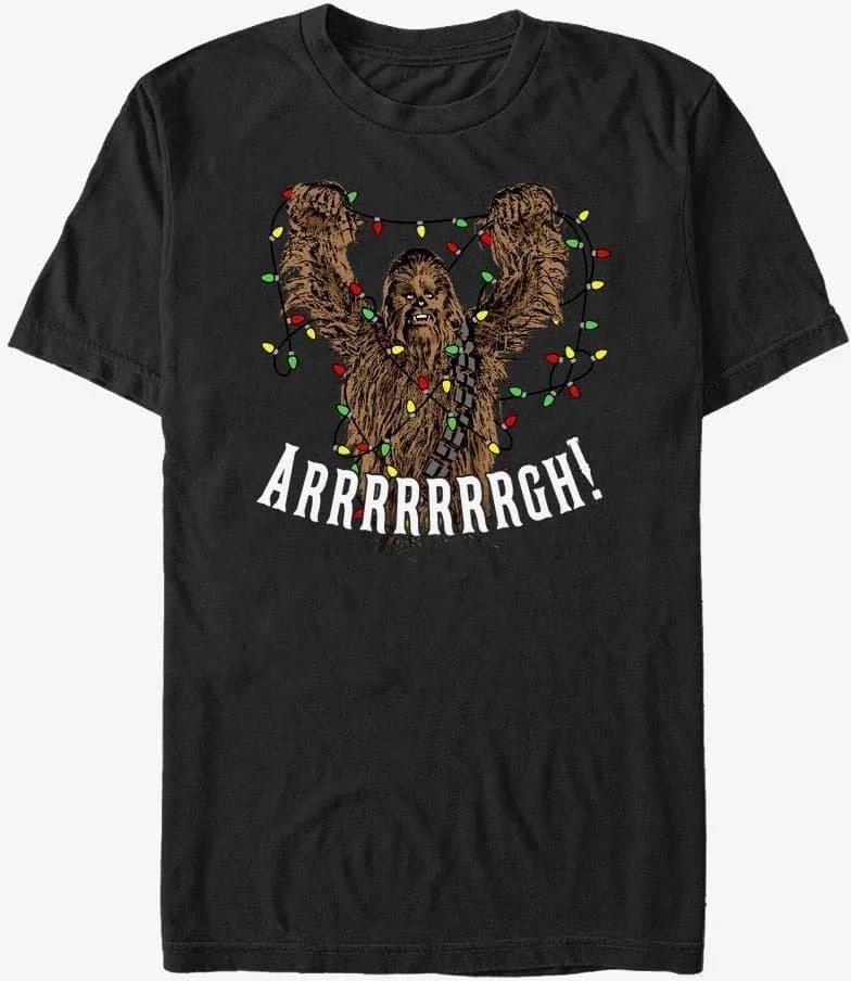 Queens Star Wars: Classic - Wookie Tree Unisex T-Shirt Black - Ceny i ...