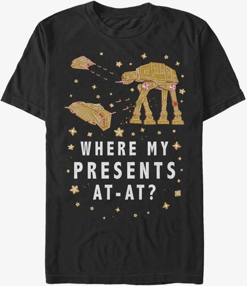 Queens Star Wars: Classic - Ginger AT-AT Unisex T-Shirt Black - Ceny i ...