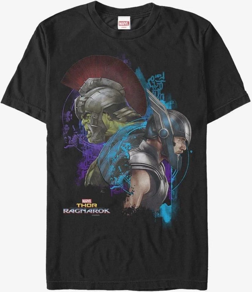 Queens Marvel Thor Ragnarok - Warriors Unisex T-Shirt Black - Ceny i opinie - Ceneo.pl