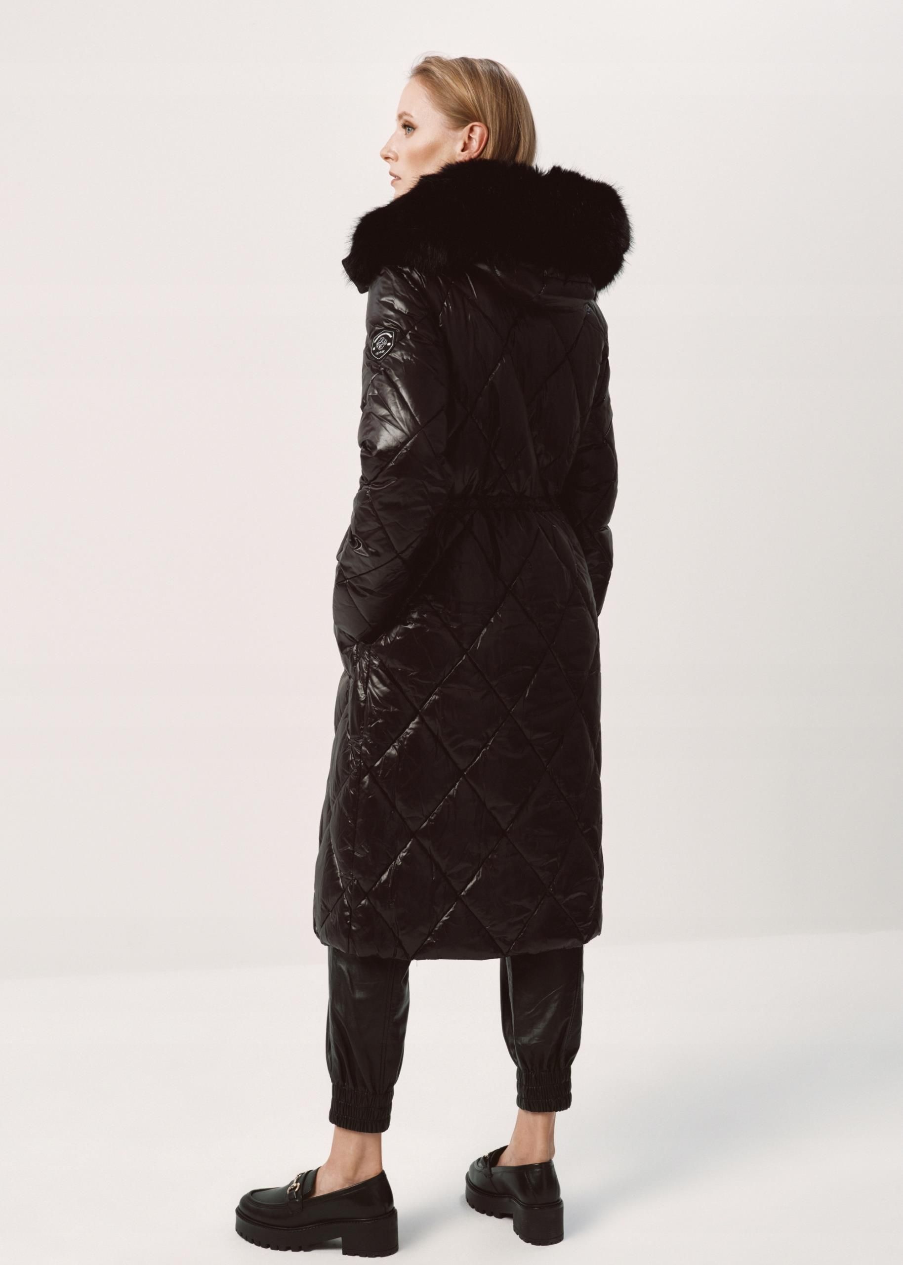 Ochnik Długa kurtka damska KURDT-0481-99 r. L - Ceny i opinie - Ceneo.pl