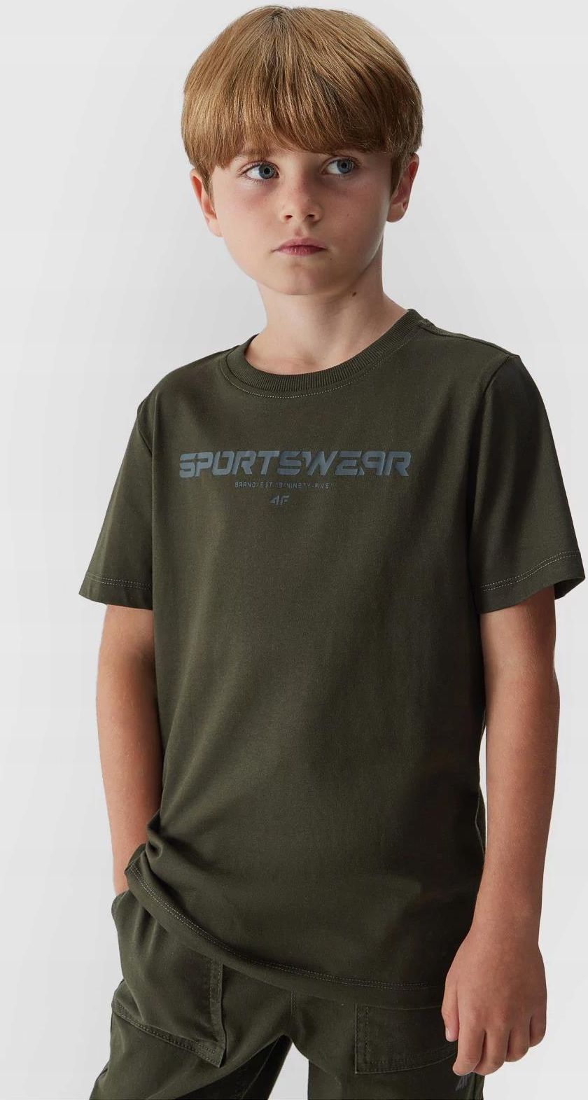 T-shirt Chłopięcy Koszulka Bawełna 4F Junior - Ceny i opinie - Ceneo.pl