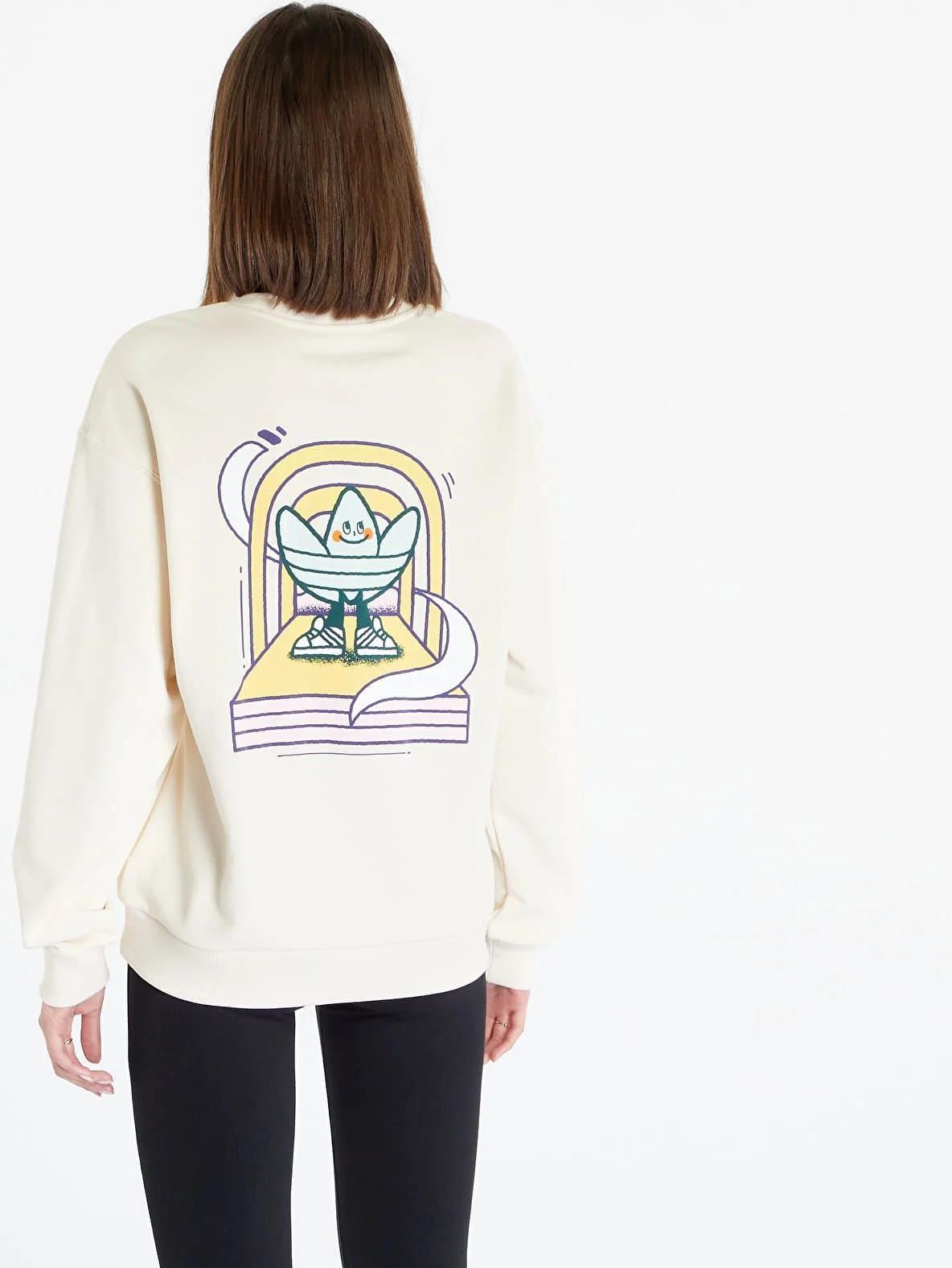 Adidas Originals Sweatshirt Wonder White - Ceny i opinie - Ceneo.pl