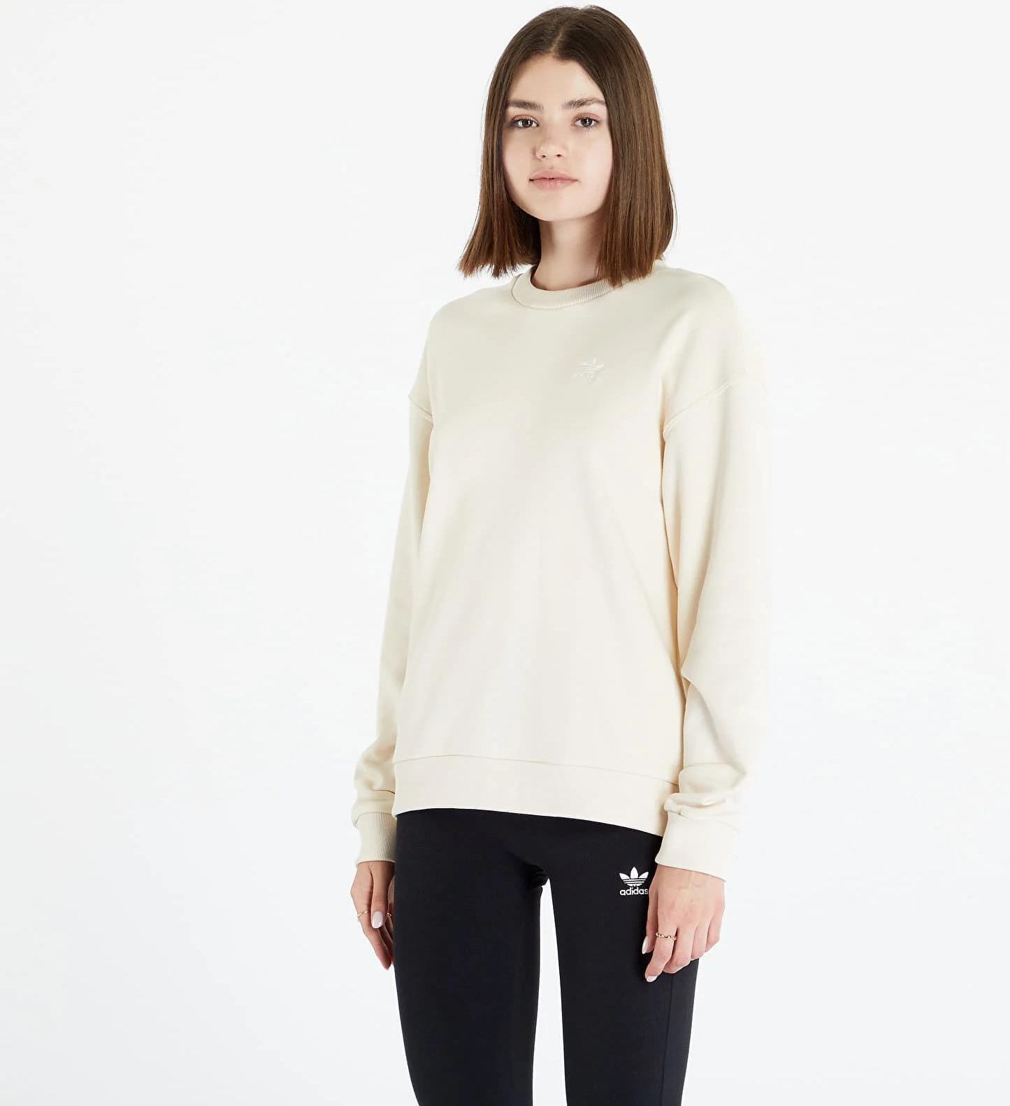 Adidas Originals Sweatshirt Wonder White - Ceny i opinie - Ceneo.pl