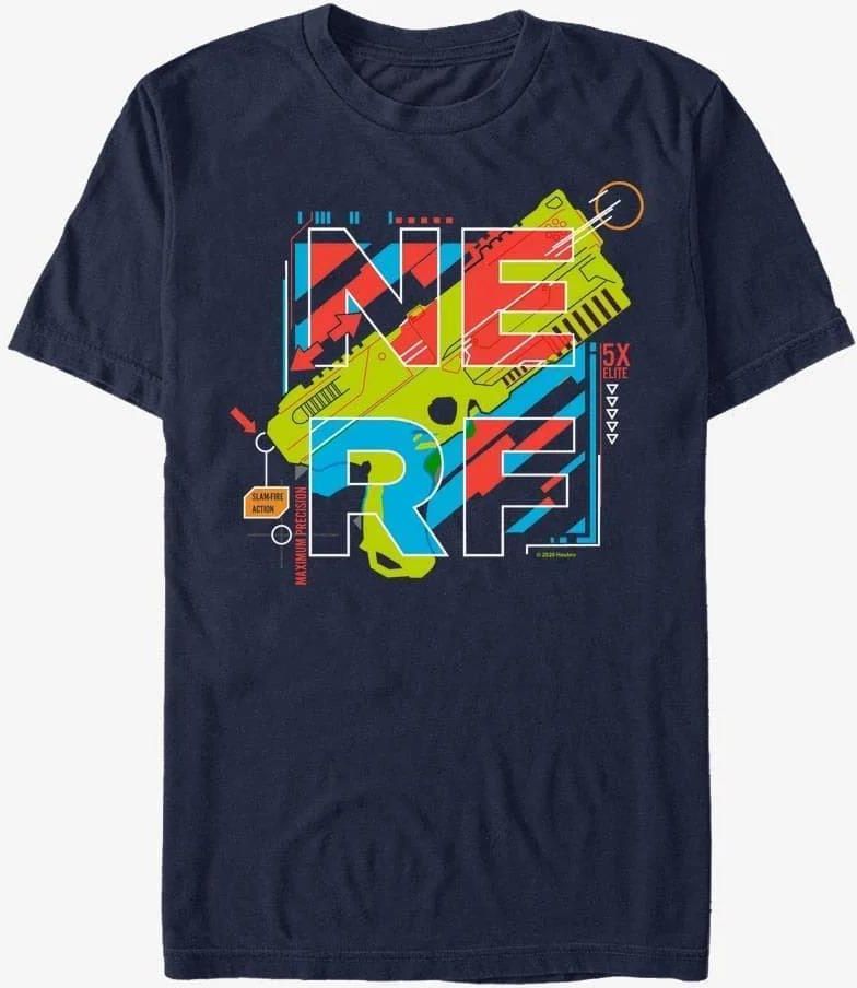 Queens Hasbro Vault Nerf - Maximum Precision Unisex T-Shirt Navy Blue ...