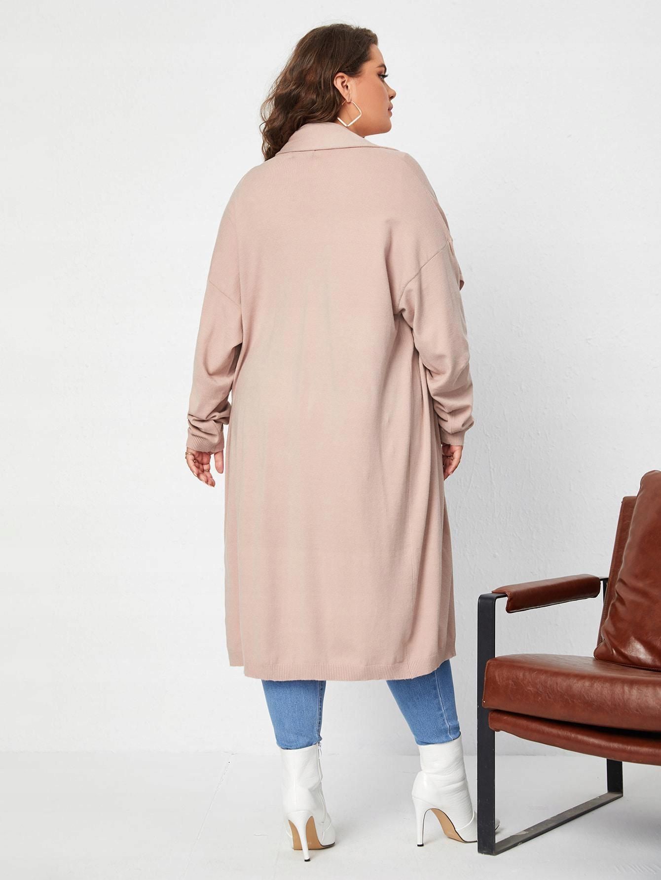 Długi Kardigan XXL KC17312 *shein - Ceny i opinie - Ceneo.pl