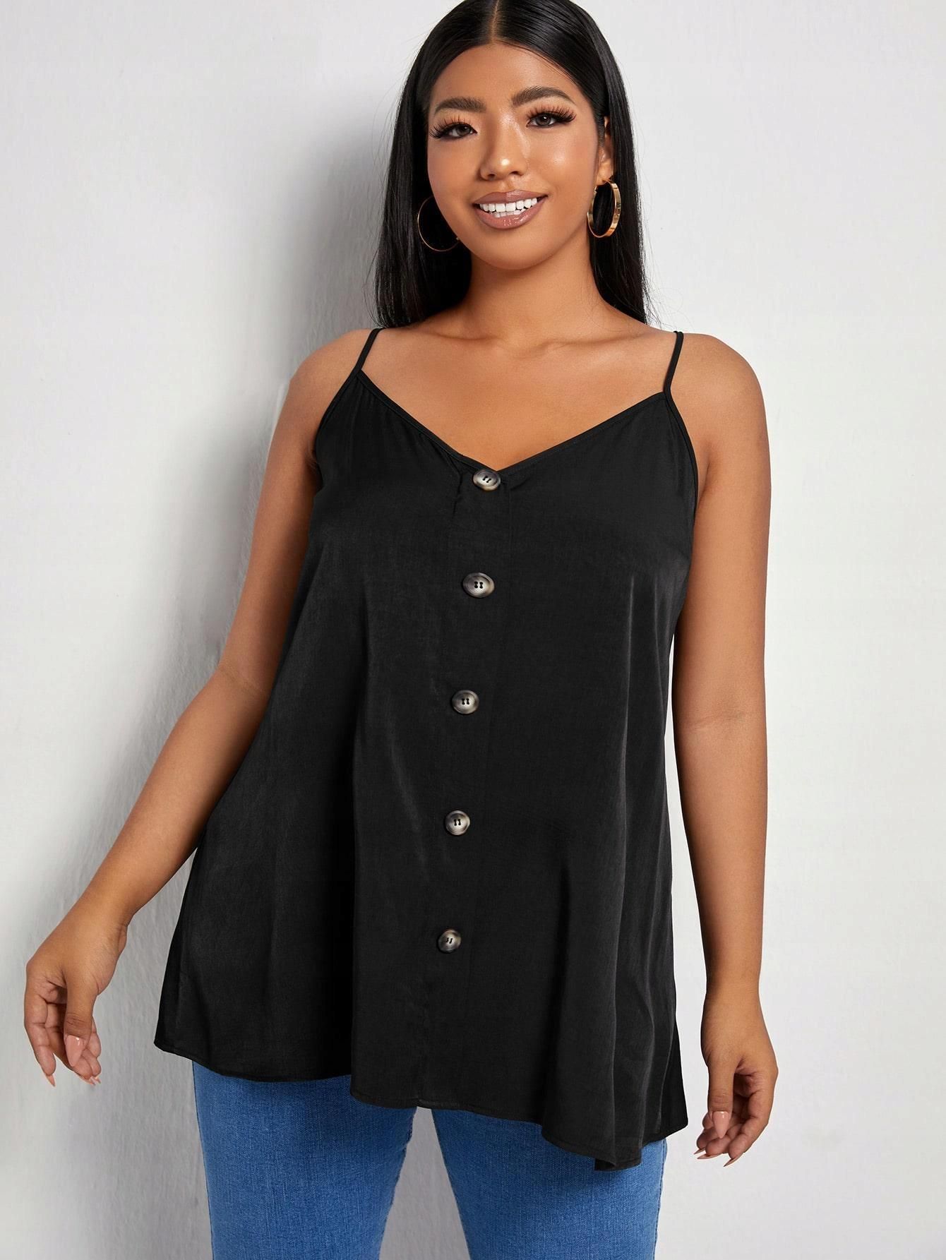 Top Guziki XXL IC23102 *shein Czarny - Ceny i opinie - Ceneo.pl