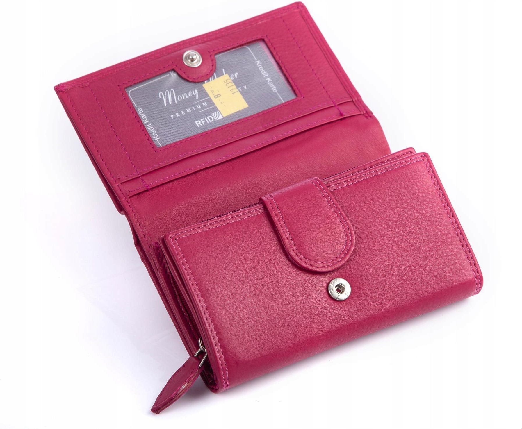 Portfel damski Money Maker duży z ochroną kart - Ceny i opinie - Ceneo.pl