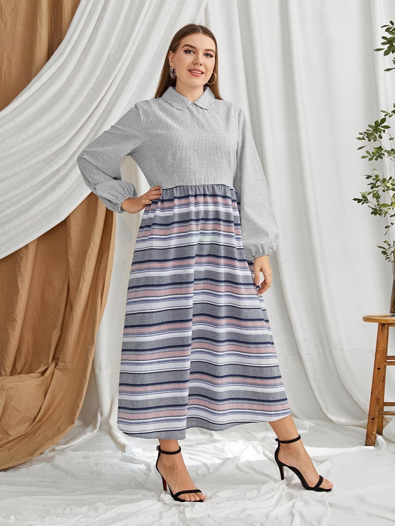 Paski Kołnierzyk Shein XXL T11313 *sukienka W - Ceny i opinie - Ceneo.pl