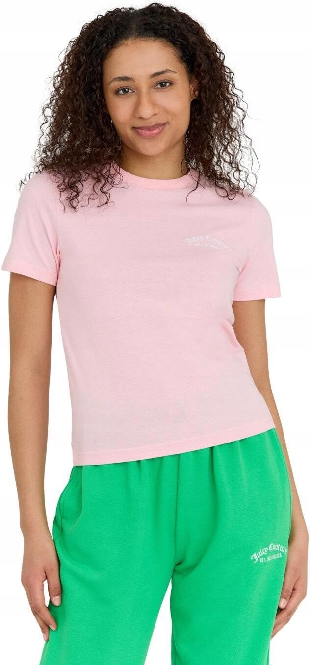 Juicy Couture Różowy t-shirt damski Haylee S - Ceny i opinie - Ceneo.pl
