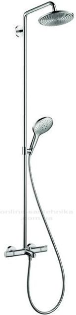 Zestaw prysznicowy Hansgrohe Raindance Select 240, komplet prysznicowy ...