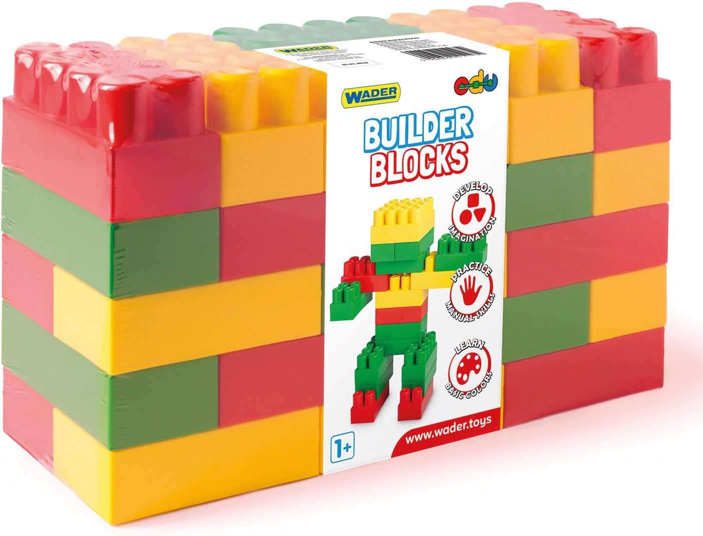 Wader Klocki Builder Blocks 41585 - ceny i opinie - Ceneo.pl