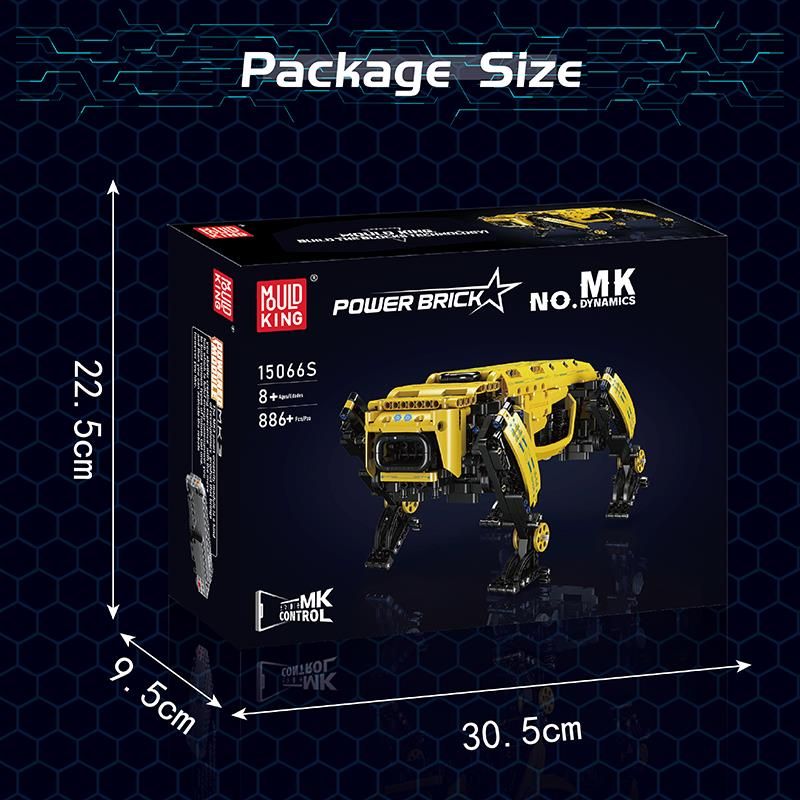 Mould King Robot Pies Boston Dog Rc Klocki 936El. - ceny i opinie ...