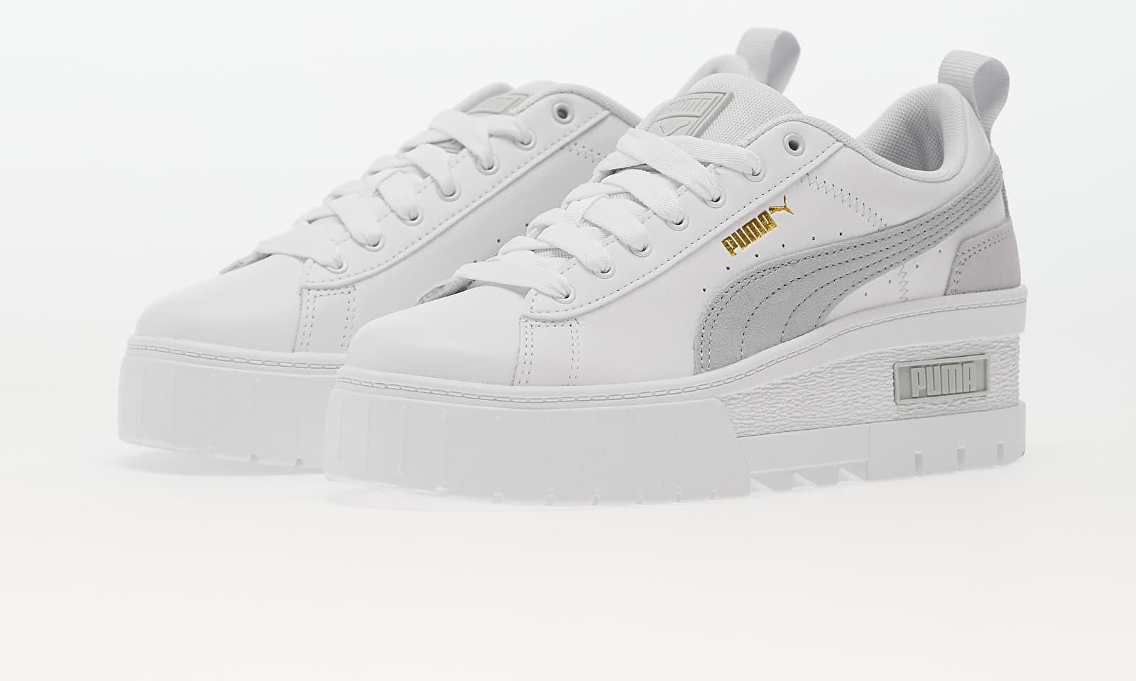 Puma Mayze Wedge Pastel Wns Puma White-P Gray-S Lavender - Ceny i ...