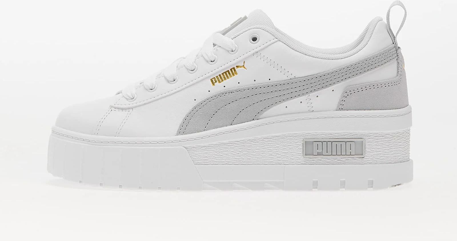 Puma Mayze Wedge Pastel Wns Puma White-P Gray-S Lavender - Ceny i ...