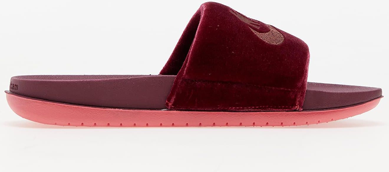 Nike Wmns Offcourt Slide SE Dark Beetroot/ Mtlc Mahogany-Archaeo Pink ...