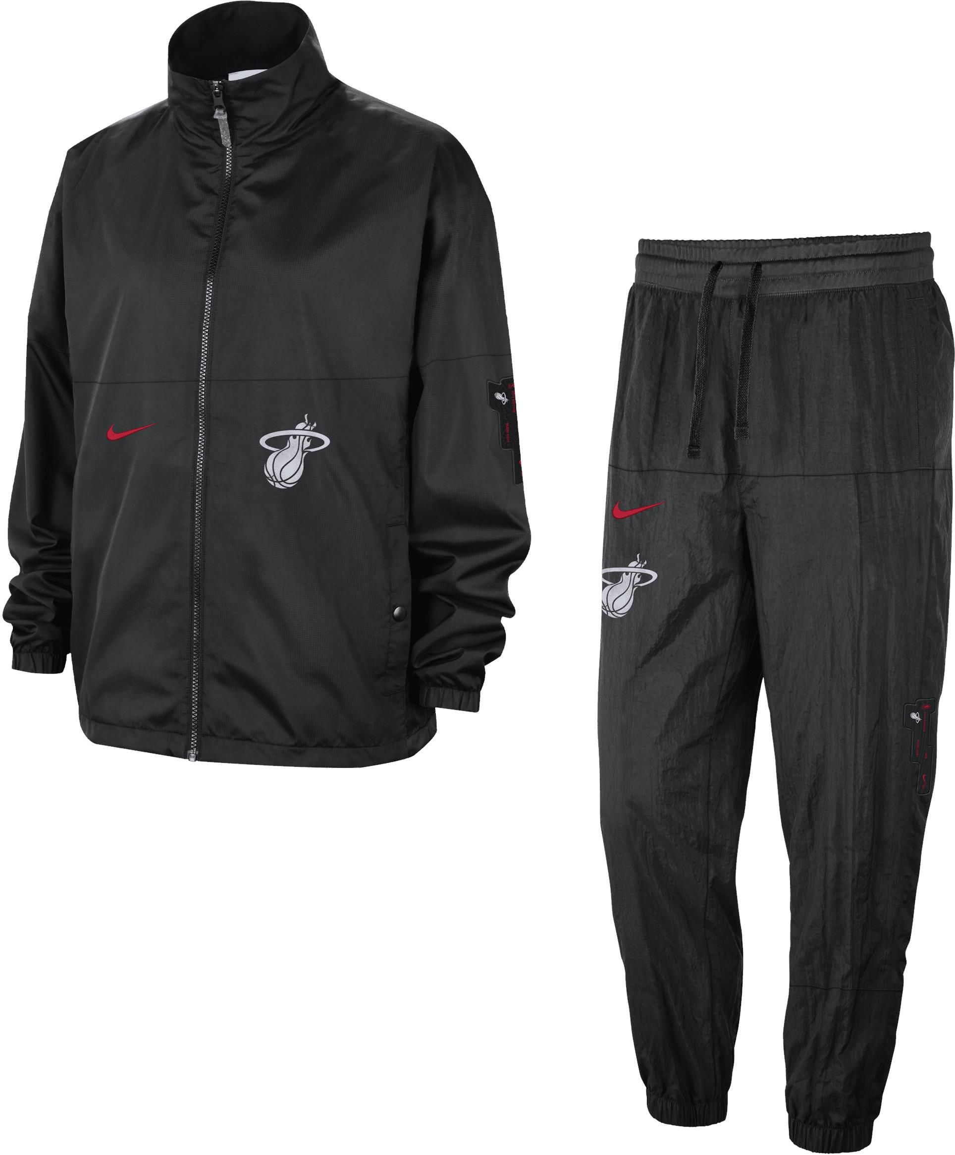 Dres Męski Nike Nba Courtside Miami Heat Starting 5 City Edition Czerń ...