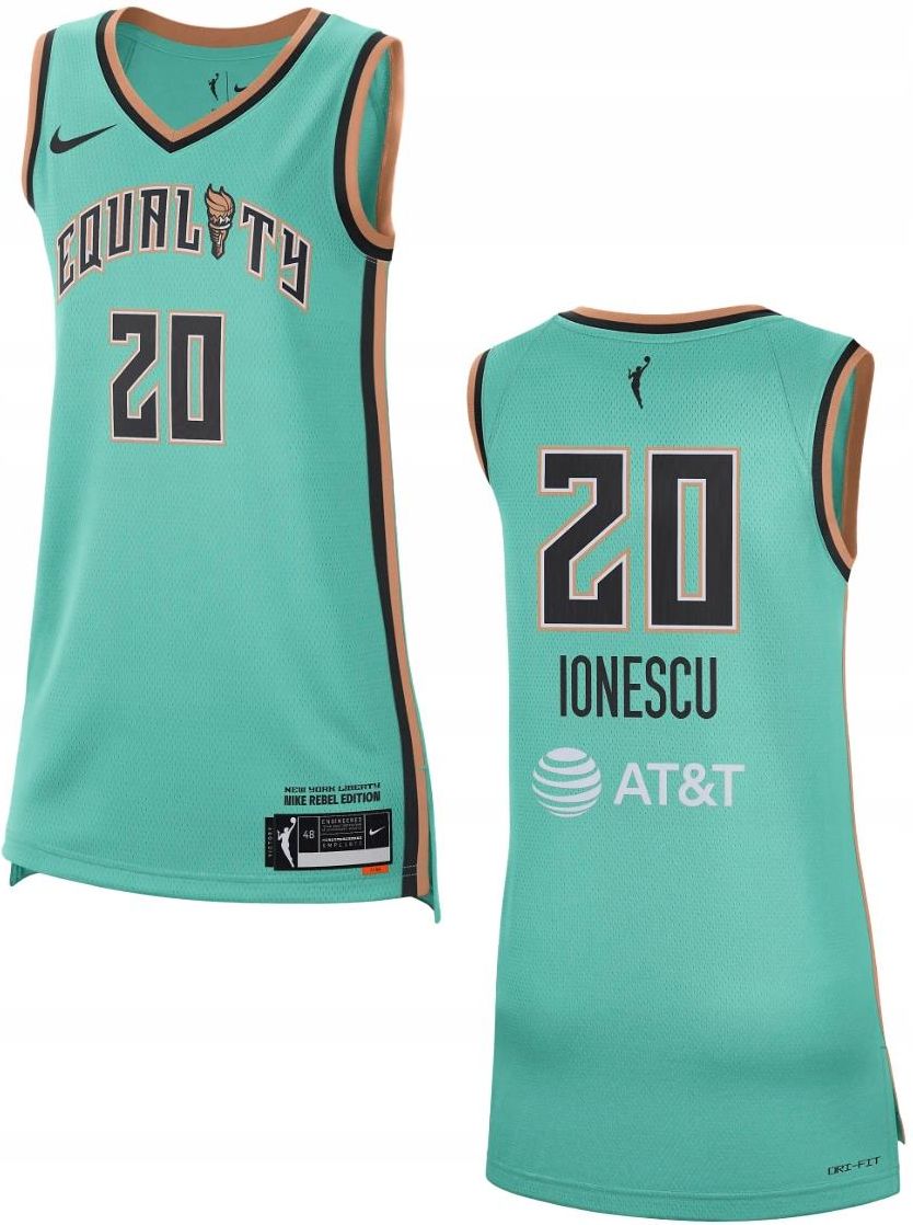 Koszulka Victory Nike Wnba Sabrina Ionescu Liberty Rebel Ed Dj4576302L ...