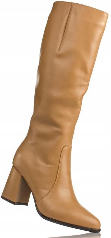 Kozaki Sala 20352 2235 rude skórzane r. 38 - Ceny i opinie - Ceneo.pl