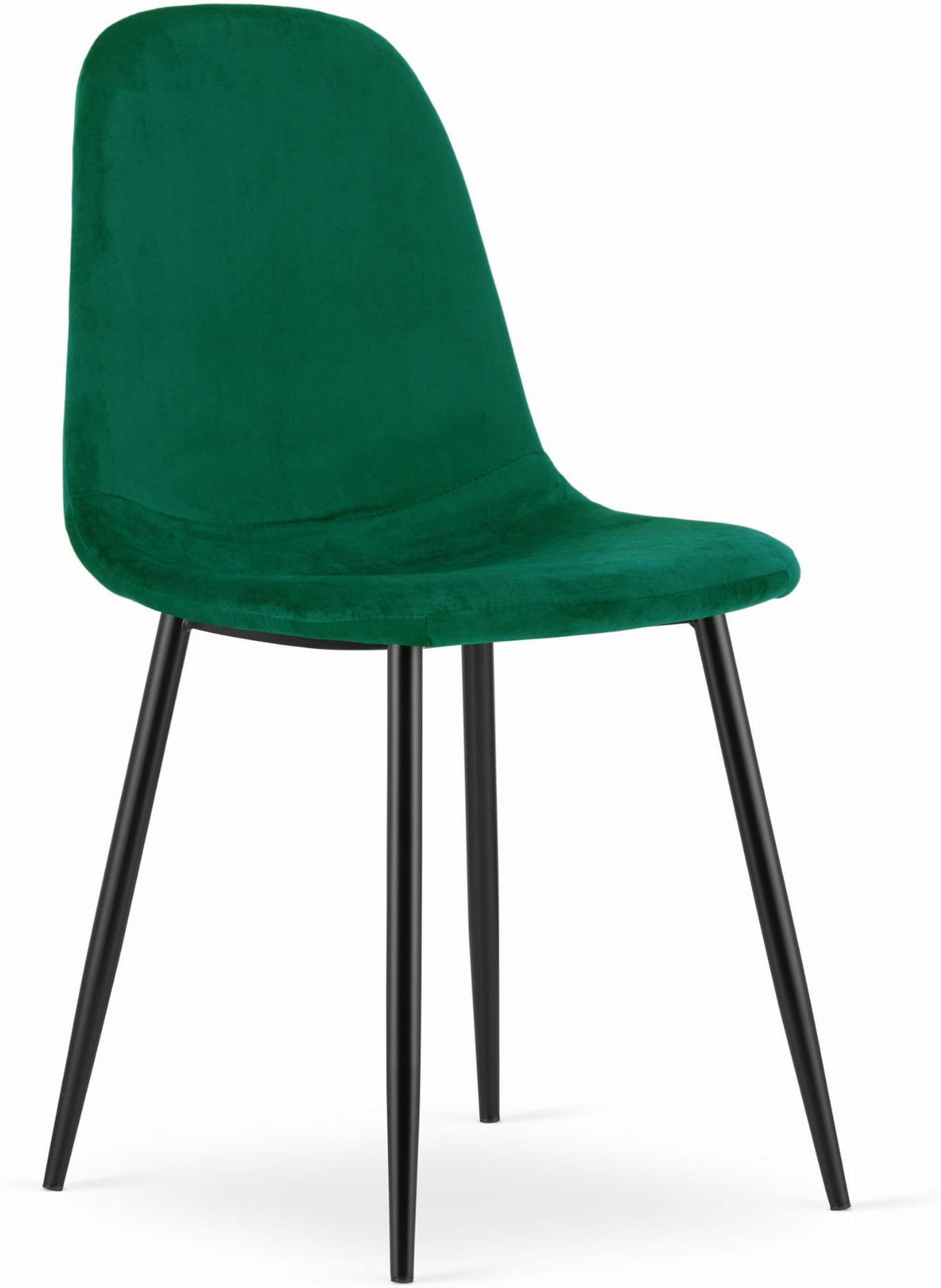 Outlet dla domu Produkt z Outletu: Krzesło Como Ciemna Zieleń Aksamit X ...