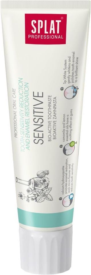 Splat Pasta Professional Sensitive Z Hydroxyapatytem 100 ml - Opinie i ...