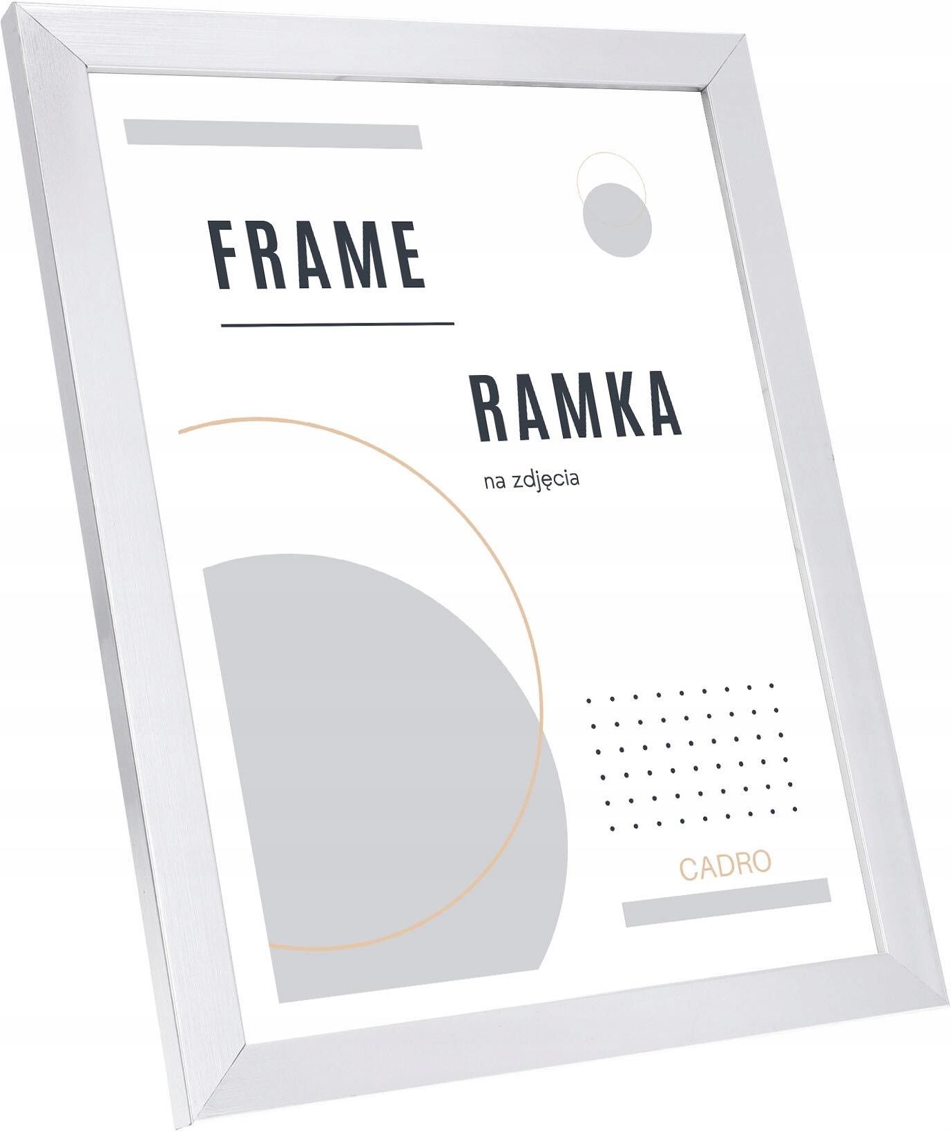 Ramka tradycyjna Cadro Ramka 30X40 Ramki Na Zdjęcia Srebrna Rama Do ...
