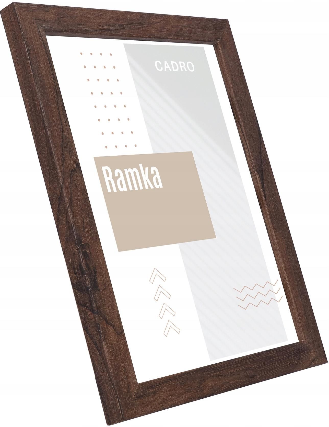 Ramka tradycyjna Cadro Ramka 70X100 Ramki Na Zdjęcia B1 Wenge Rama Mdf ...