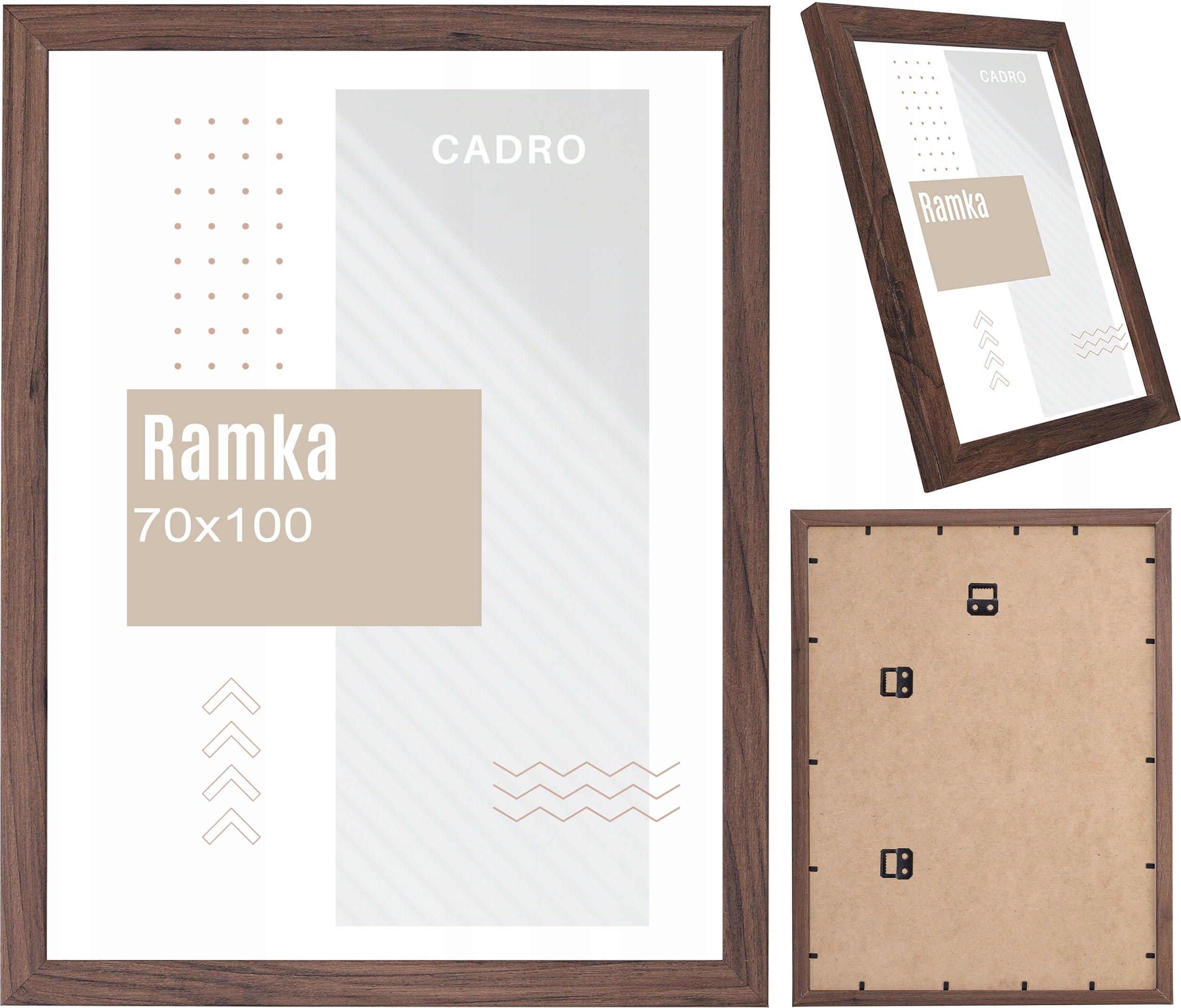 Ramka tradycyjna Cadro Ramka 70X100 Ramki Na Zdjęcia B1 Wenge Rama Mdf ...