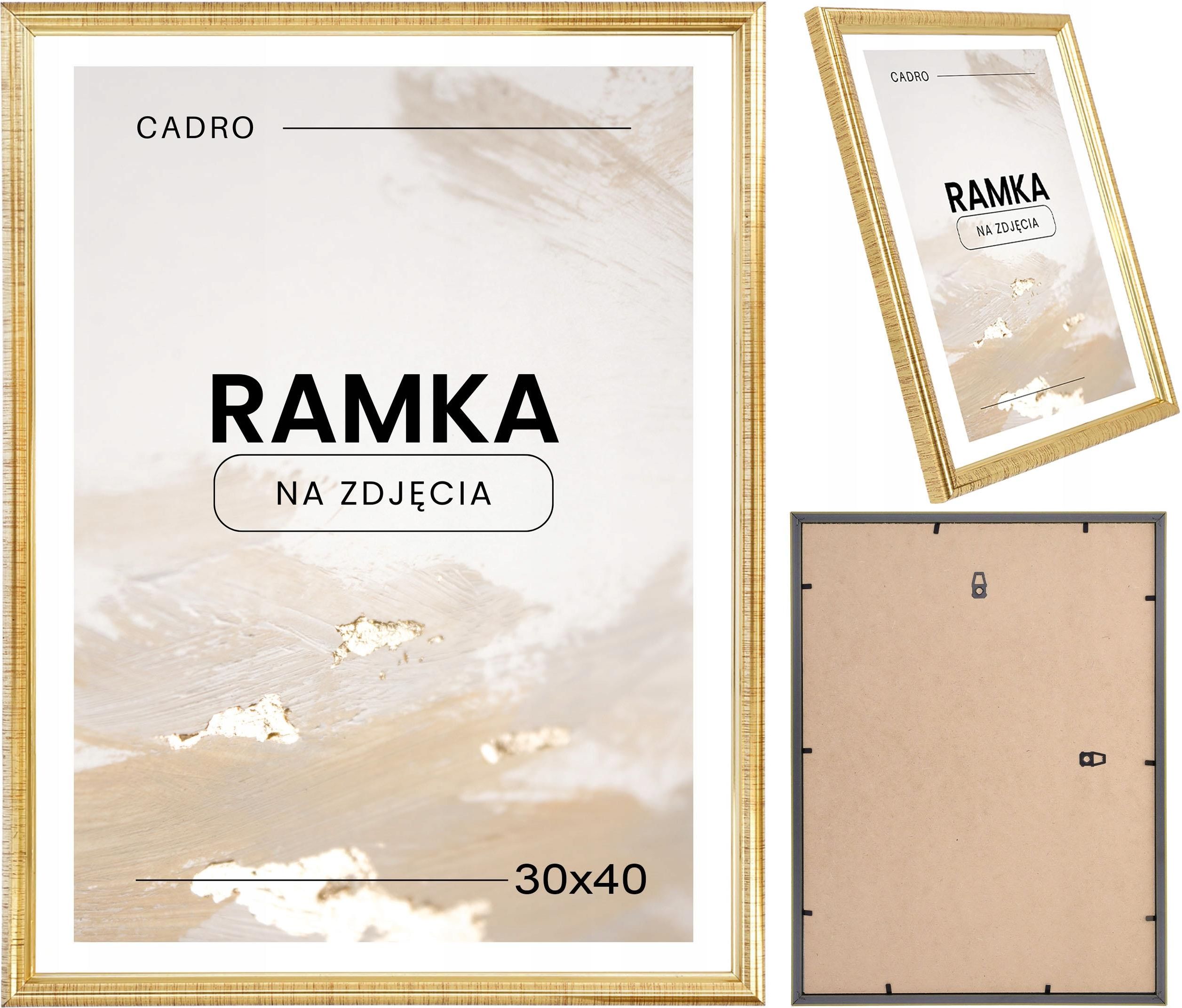 Ramka tradycyjna Cadro Ramka 30X40 Ramki Na Zdjęcia Rama Do Zdjęć 40X30 ...