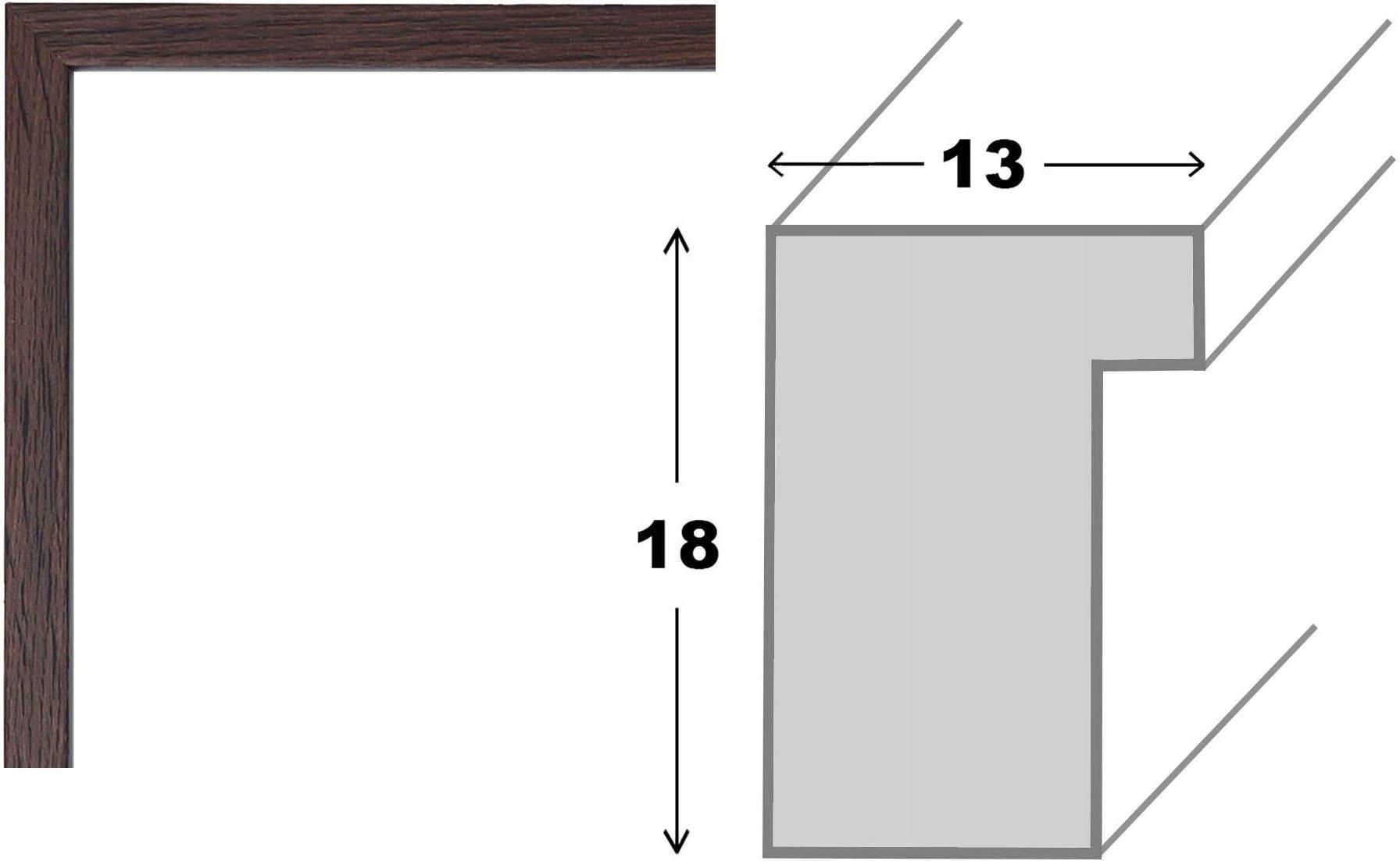 Ramka tradycyjna Foto Ramka 30X40 Ramki Na Zdjęcia Wenge Rama - Ceny i ...