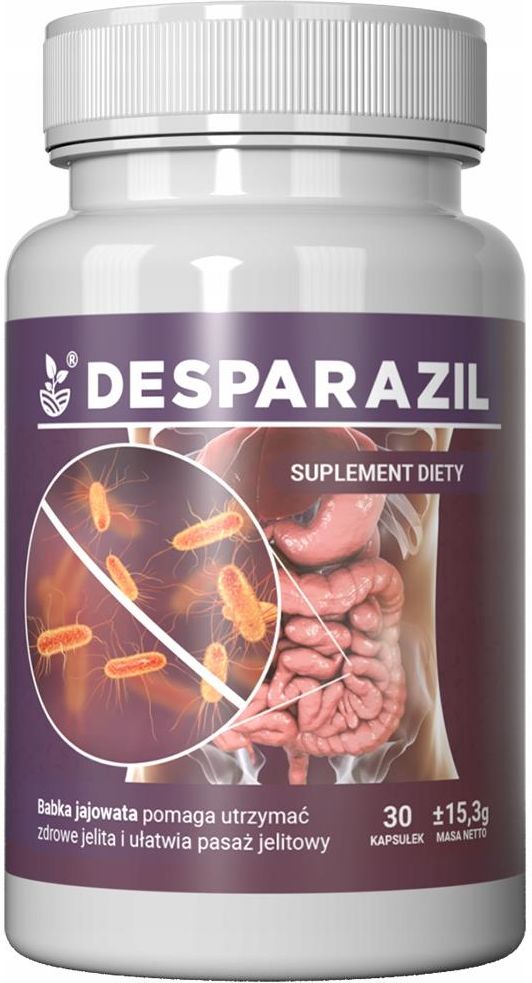 Desparazil Pomaga Utrzymać Zdrowe Jelita I Ułatwia Pasaż Jelitowy 30 Kaps - Opinie i ceny na ...