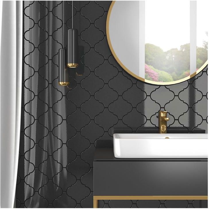 Płytki Bestile Bondi Arabesque Black Shine 15,0x15,0 - Opinie i ceny na ...