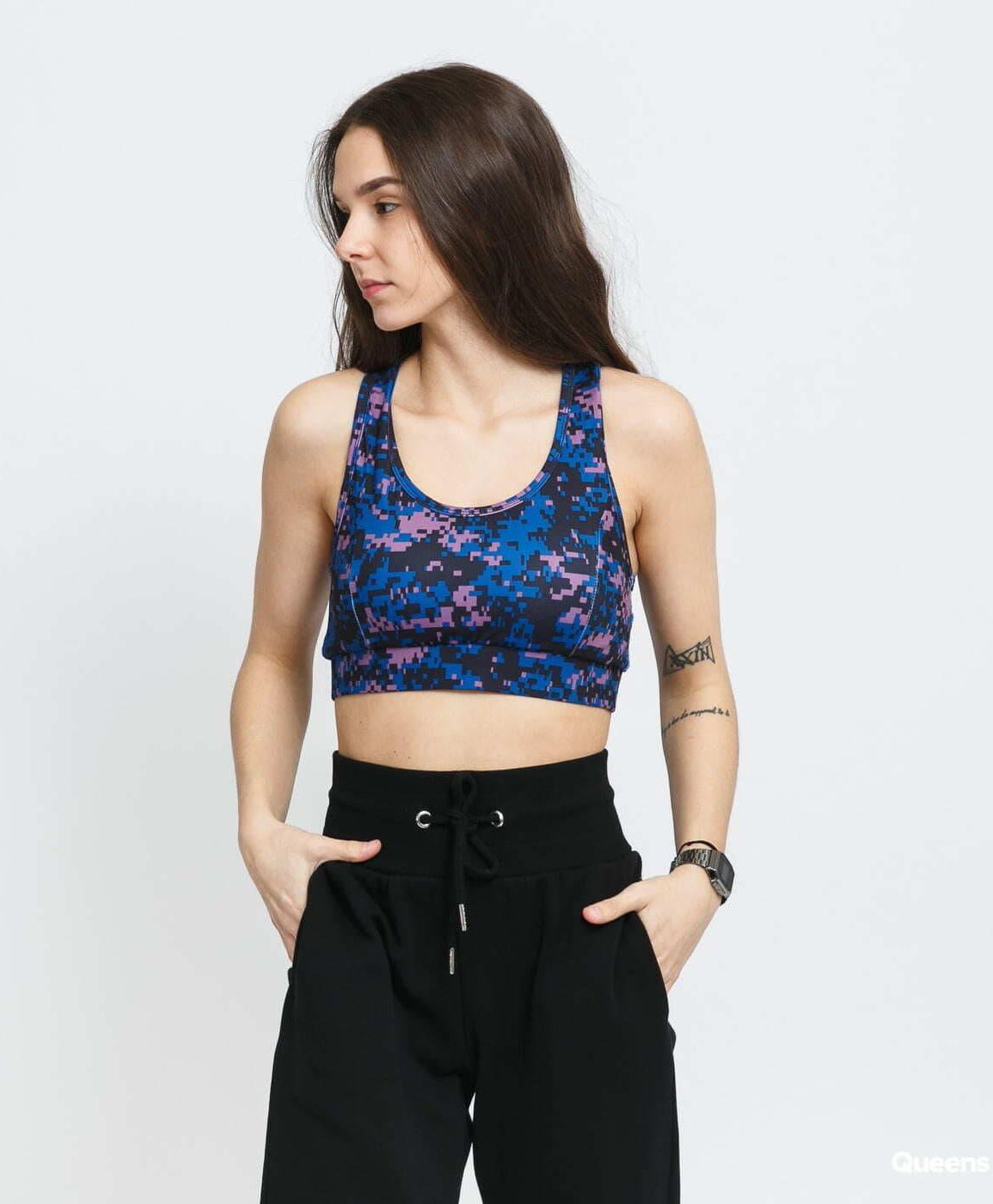 Urban Classics Ladies Tech Mesh Bra Black/ Blue/ Purple - Ceny i opinie ...