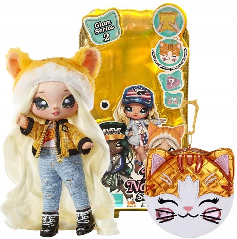 Lalka Mga Na!Na!Na Surprise Glam Series 2 Laleczka + Breloczek Kotek Confetti 3+ - Ceny i opinie ...
