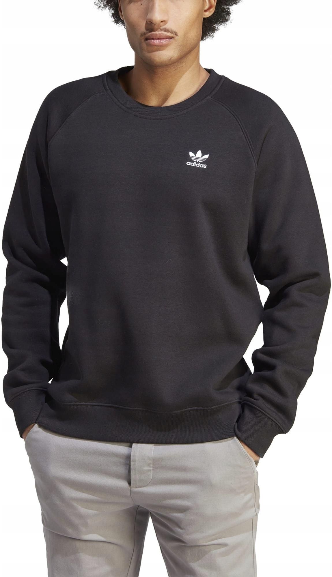 Bluza adidas Trefoil Essentials Originals czarna L - Ceny i opinie ...
