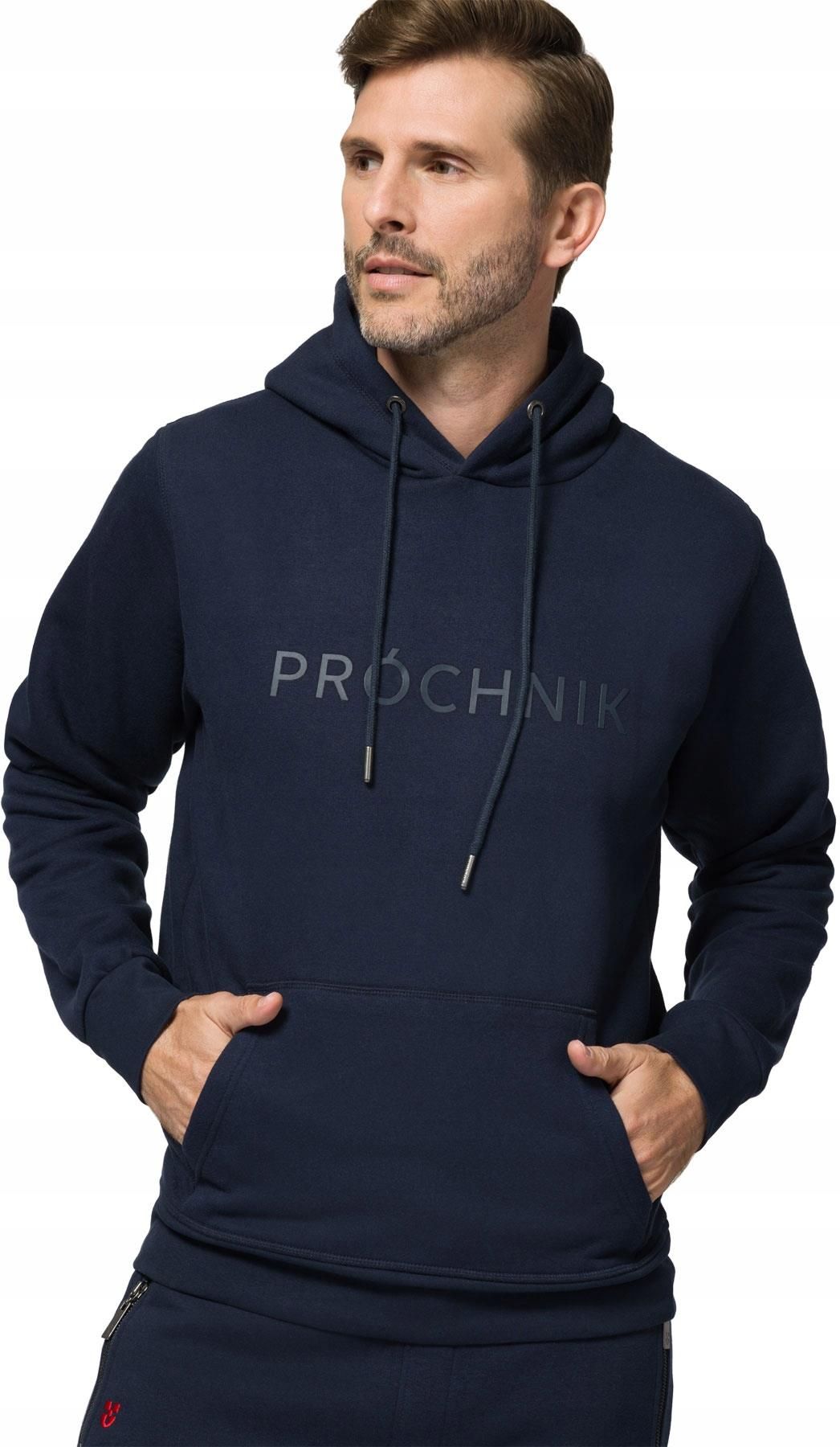 Bluza Męska Granatowa z Kapturem Próchnik PM7 XL - Ceny i opinie - Ceneo.pl