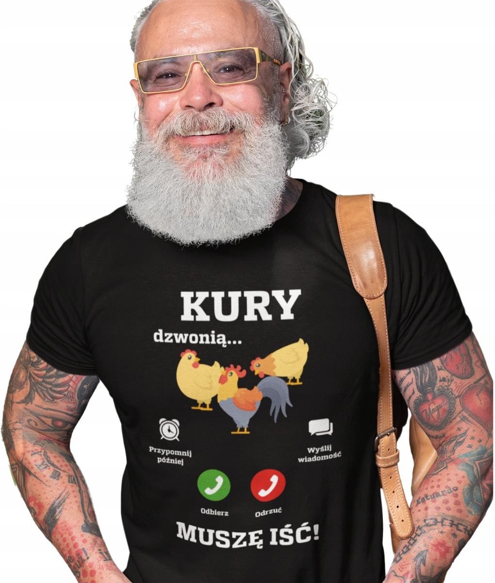 Kury Dzwonią Muszę Iść Koszulka Dla Hodowcy - Ceny i opinie - Ceneo.pl
