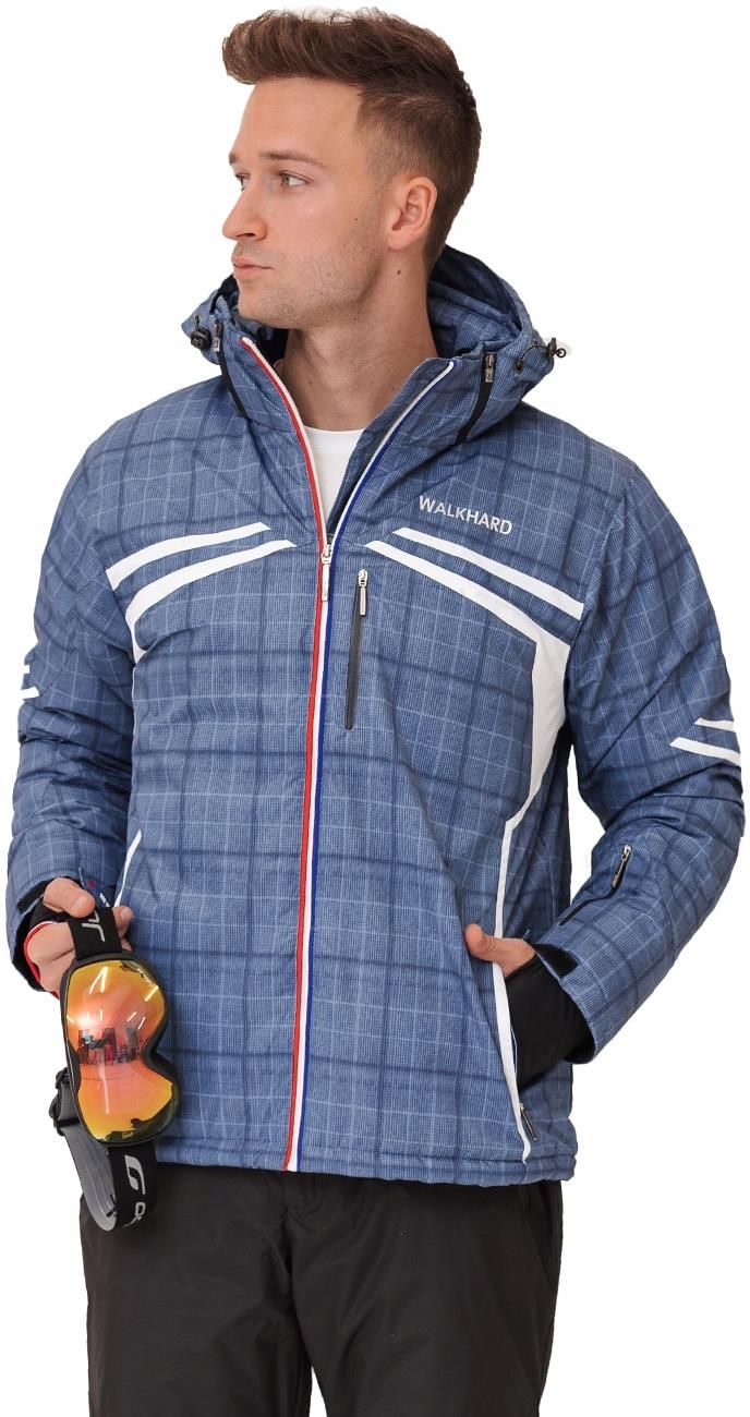 Walk Hard Męska Kurtka Narciarska Zimowa Na Stok Na Narty Mem. 20.000 ...